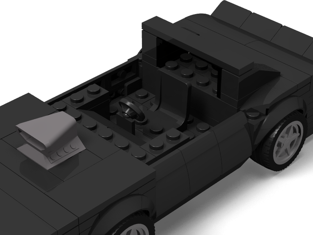 LEGO MOC Classic Muscle Car by The1stGear2917 | Rebrickable - Build ...
