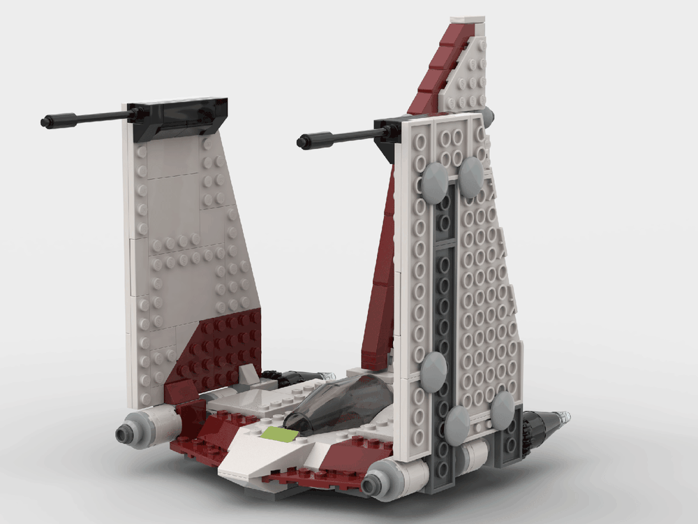 LEGO MOC V-19 Torrent Starfighter by NinjaWarriorBob | Rebrickable ...