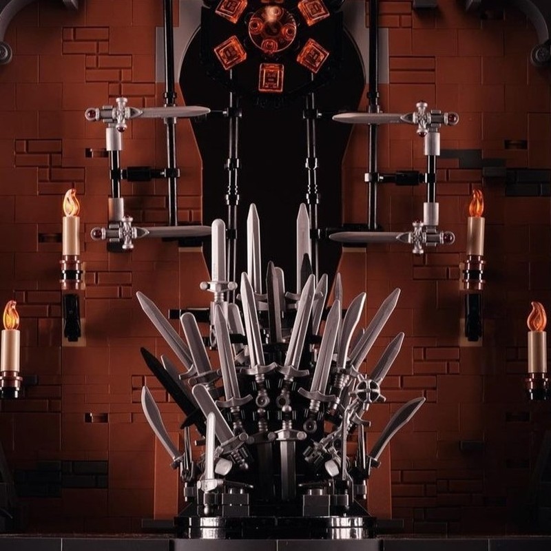 LEGO MOC Bundle: Throne room & Throne of Swords by TheBrickCollective ...