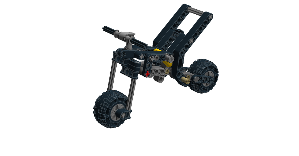 Lego Moc Motorcycle By Detahack Rebrickable Build With Lego