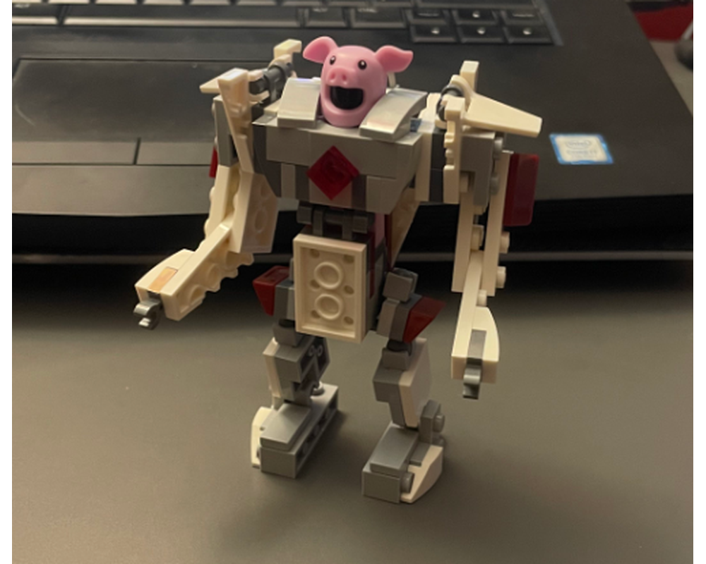 Lego Moc Futuristic Flyer Mech Suit By Ericnunya Rebrickable Build