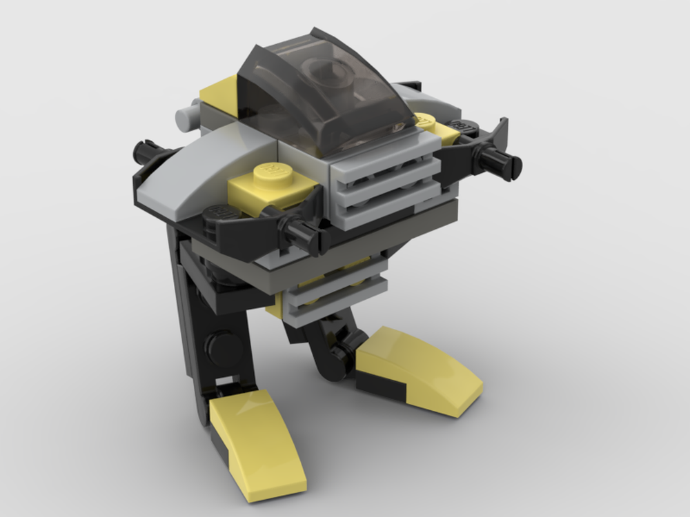 LEGO MOC 31014 ed-209 by R4D3K | Rebrickable - Build with LEGO