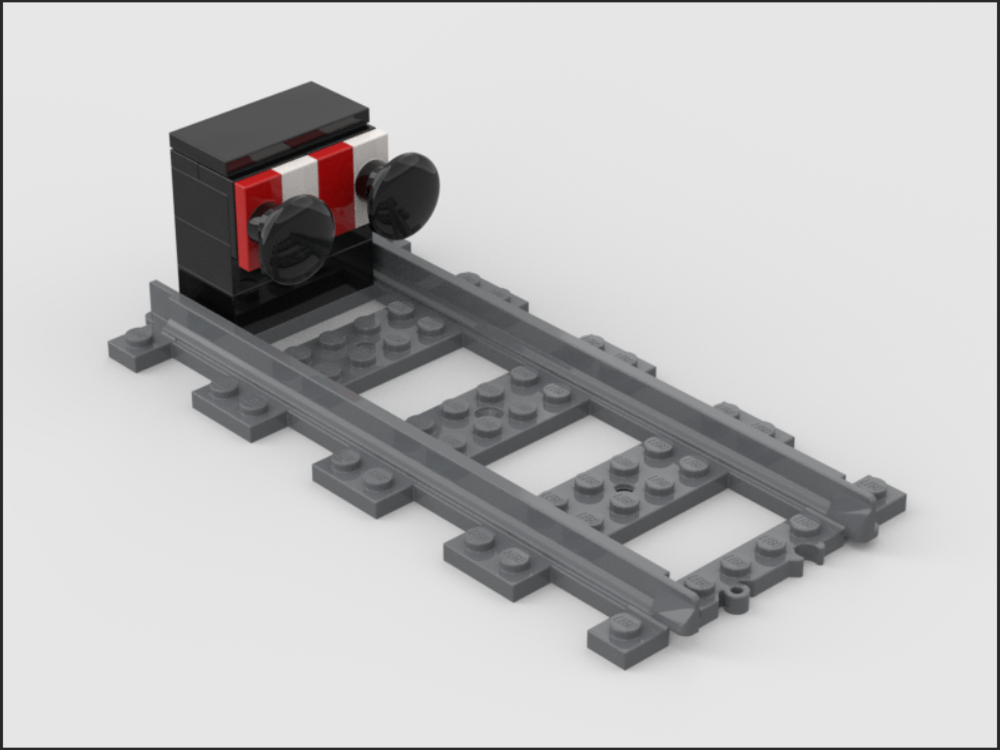 LEGO MOC Train Bumper by Maverick-brickz | Rebrickable - Build with LEGO