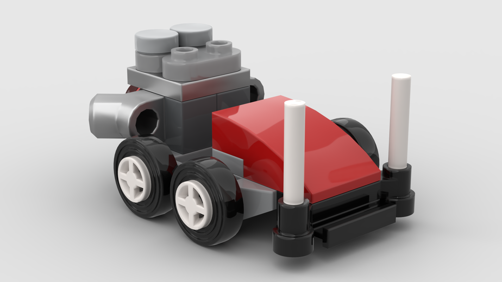 LEGO MOC mini track car by CreativeChad | Rebrickable - Build with LEGO