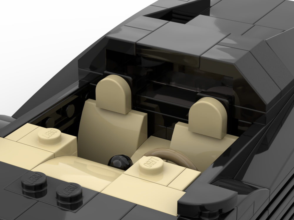 Lego Moc 1984 Ferrari Testarossa By Kinetickit Rebrickable Build