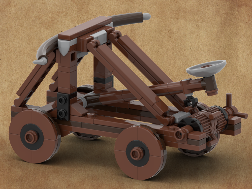 LEGO MOC Catapult by Huebre | Rebrickable - Build with LEGO