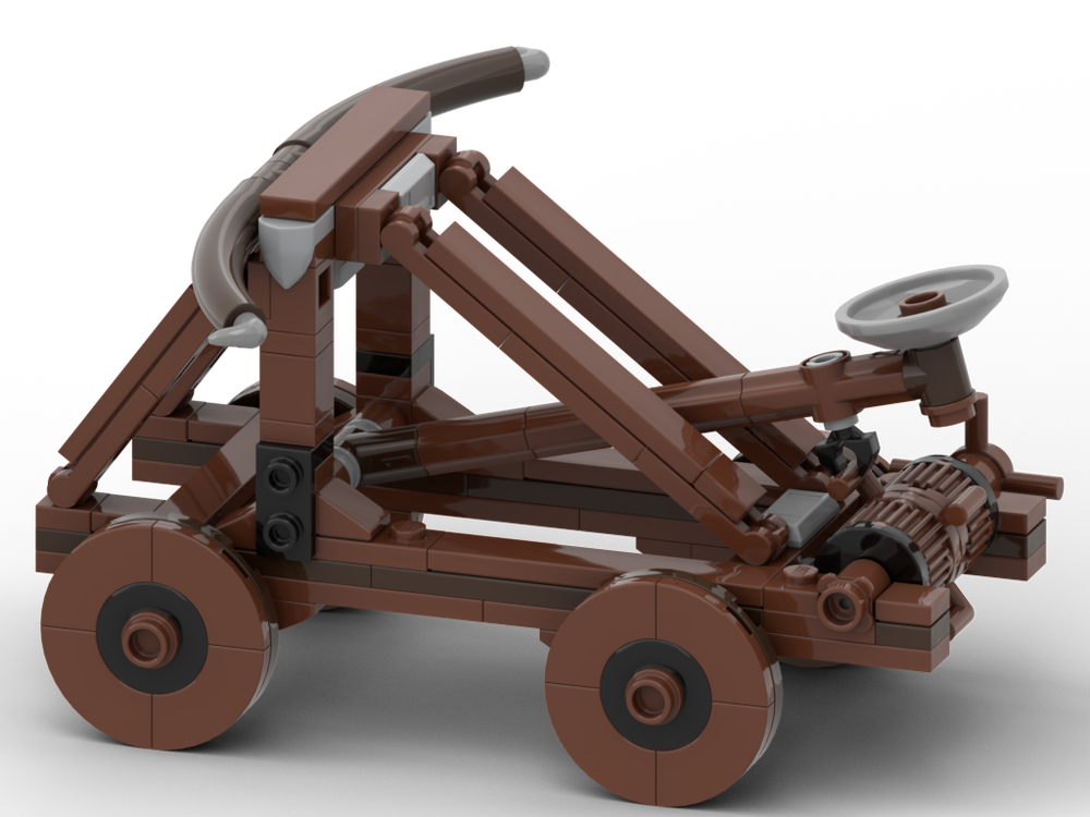 Lego Moc Catapult By Huebre Rebrickable Build With Lego