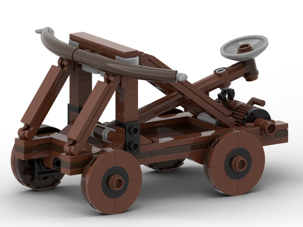 Lego Moc Catapult By Huebre Rebrickable Build With Lego