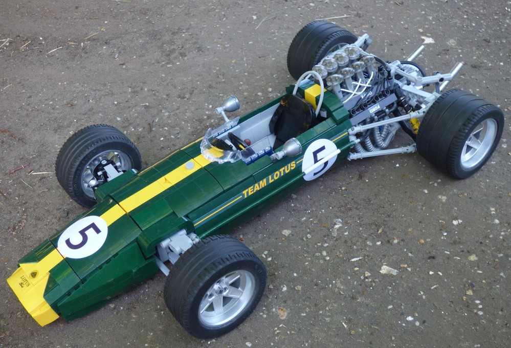 LEGO MOC Lotus 49 Jim Clark 1967 by BillBooma | Rebrickable - Build ...