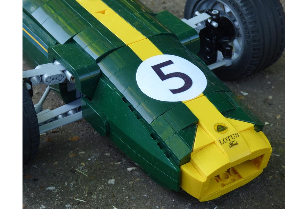 LEGO MOC Lotus 49 Jim Clark 1967 by BillBooma | Rebrickable - Build ...