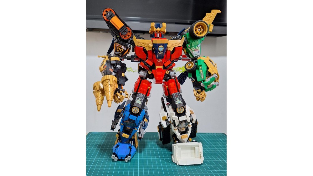 LEGO MOC LEGO 71765 Upgraded Ninja Ultra Combo Mech - Part 4 Zane's ...