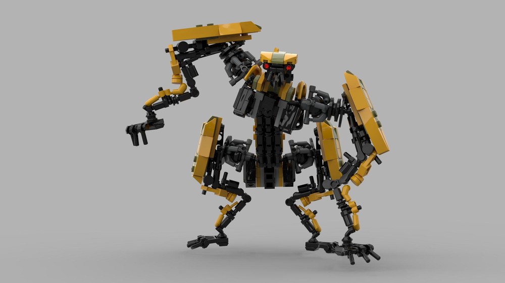LEGO MOC Warframe - The Jackal by Mannok | Rebrickable - Build with LEGO