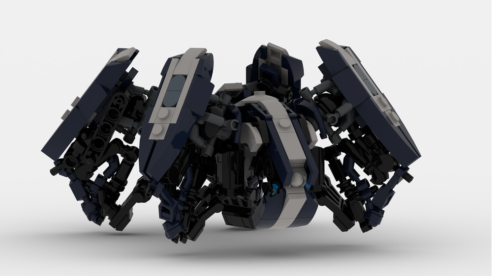 LEGO MOC Warframe - The Jackal by Mannok | Rebrickable - Build with LEGO