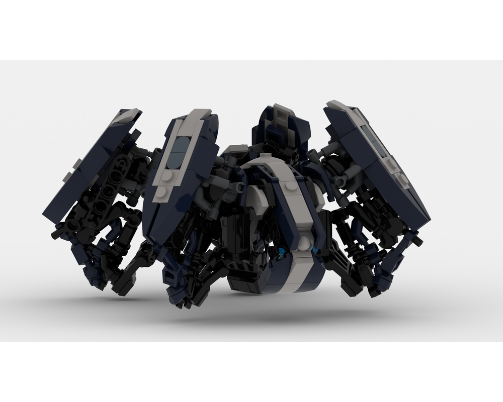 LEGO MOC Warframe - The Jackal by Mannok | Rebrickable - Build with LEGO