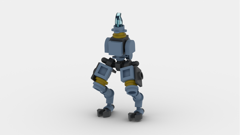 Lego Moc Warframe The Jackal By Mannok Rebrickable Build With Lego