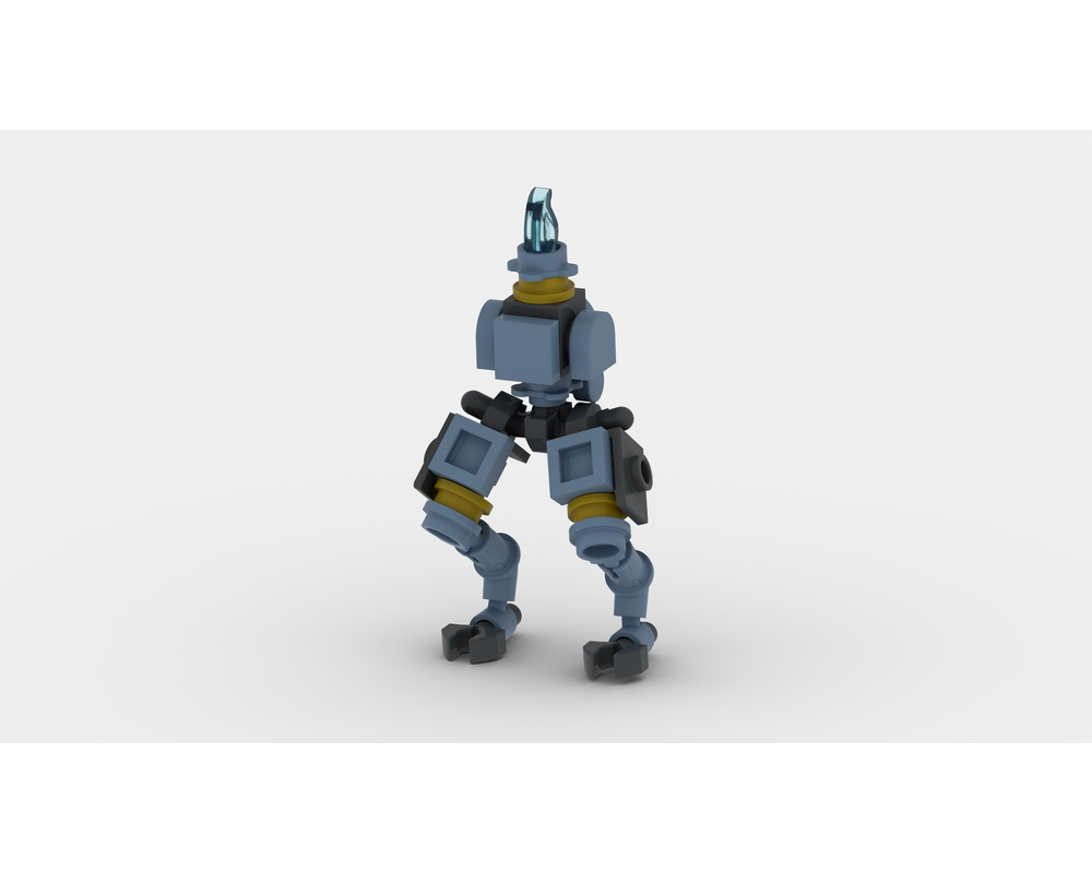 Lego Moc Warframe The Jackal By Mannok Rebrickable Build With Lego