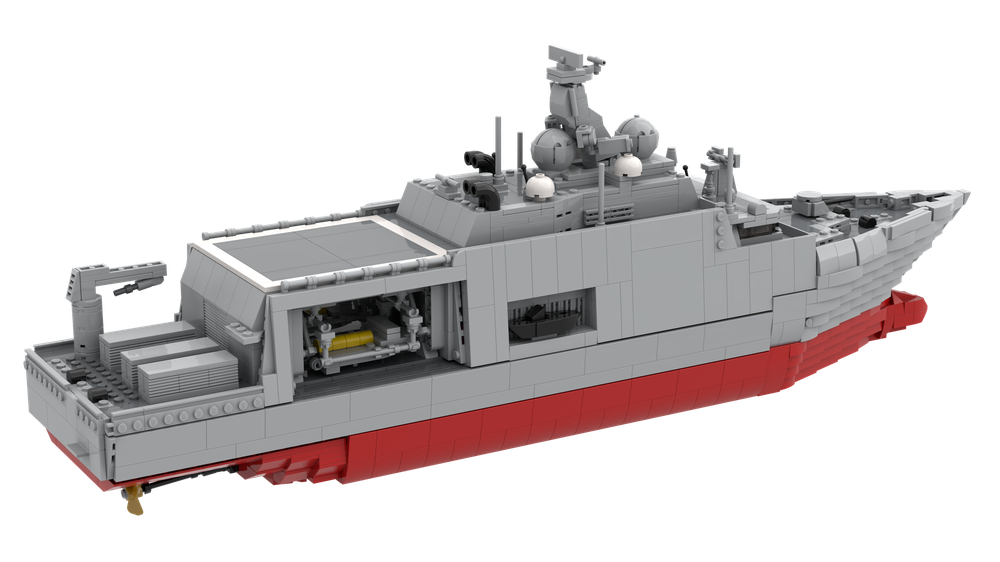 LEGO MOC Dutch Navy City-class mine countermeasures vessel by ...