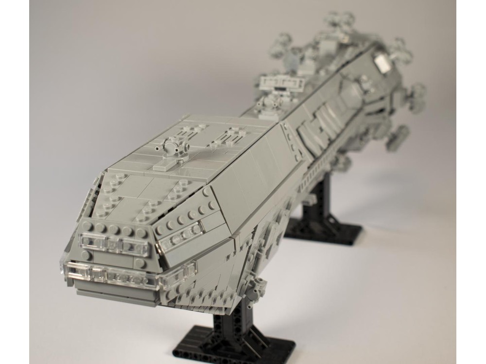 Lego Moc Lancer Class Frigate By Wiktor Radomski Rebrickable Build