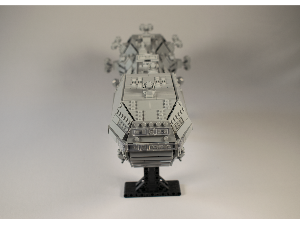 Lego Moc Lancer Class Frigate By Wiktor Radomski Rebrickable Build