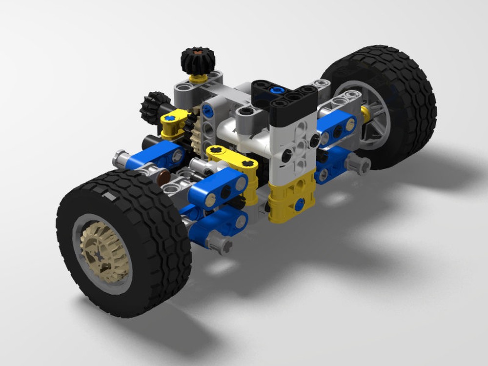LEGO MOC Simple Front Suspension by TOLO_Technic | Rebrickable - Build ...