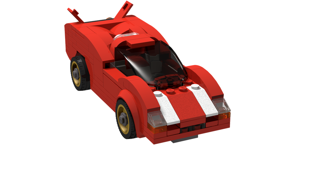 LEGO MOC Ferrari 512S by OpenBagTwo | Rebrickable - Build with LEGO