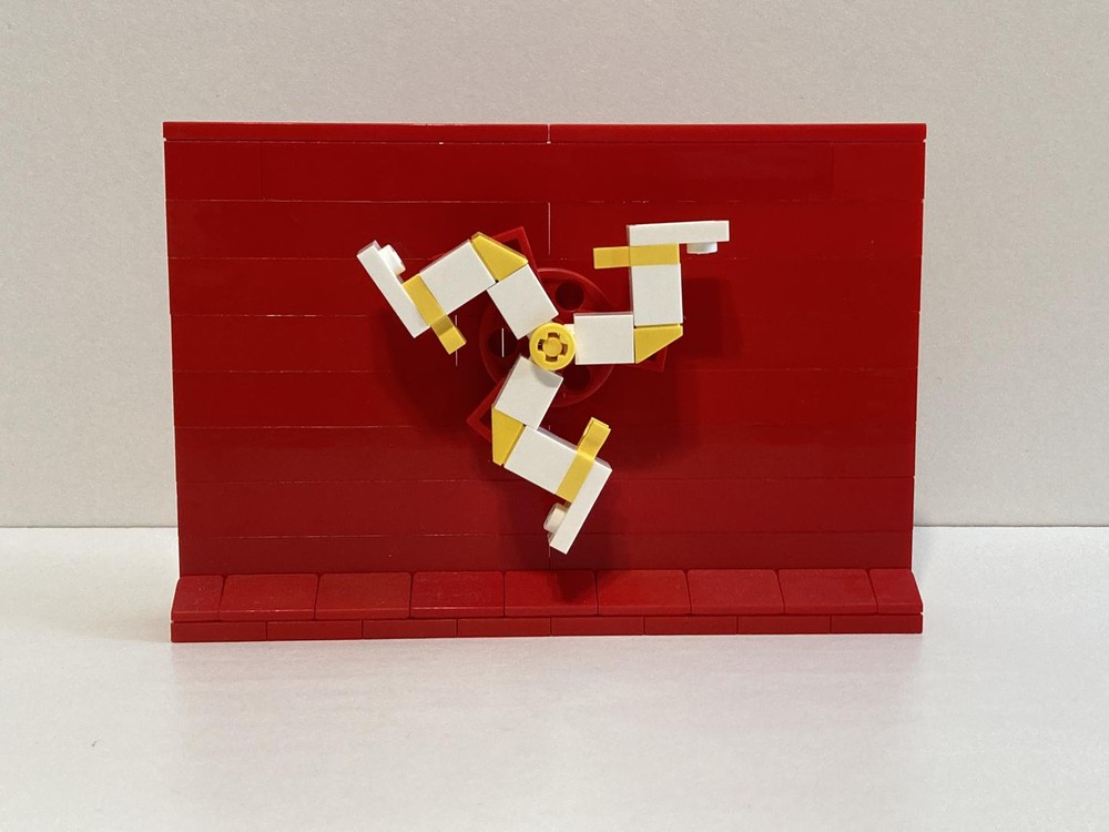 LEGO MOC-152739 Manx Flag by Gregnat3 | Rebrickable - Build with LEGO