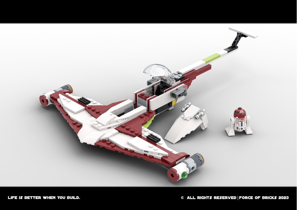 LEGO MOC Obi-1 Fighter (fobswalt001) | 75333 alternative build by Force ...
