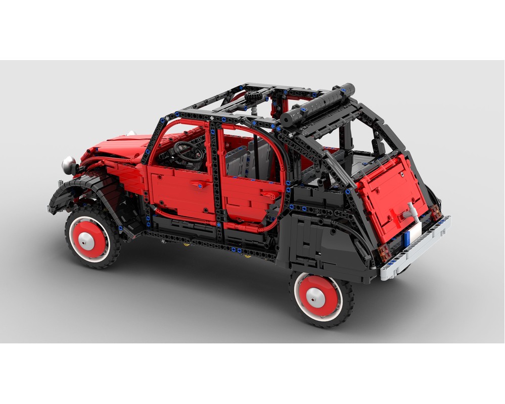 LEGO MOC Citroen 2CV Charleston (Enhanced) by Nico71 | Rebrickable ...