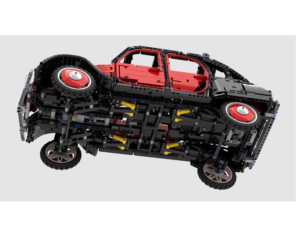 LEGO MOC Citroen 2CV Charleston (Enhanced) by Nico71 | Rebrickable ...