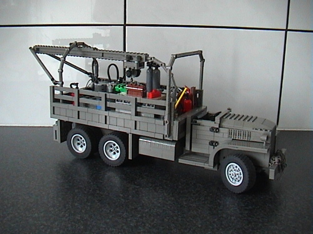 LEGO MOC GMC CCKW 353 Wrecker Truck by Lucky-Ramses | Rebrickable ...