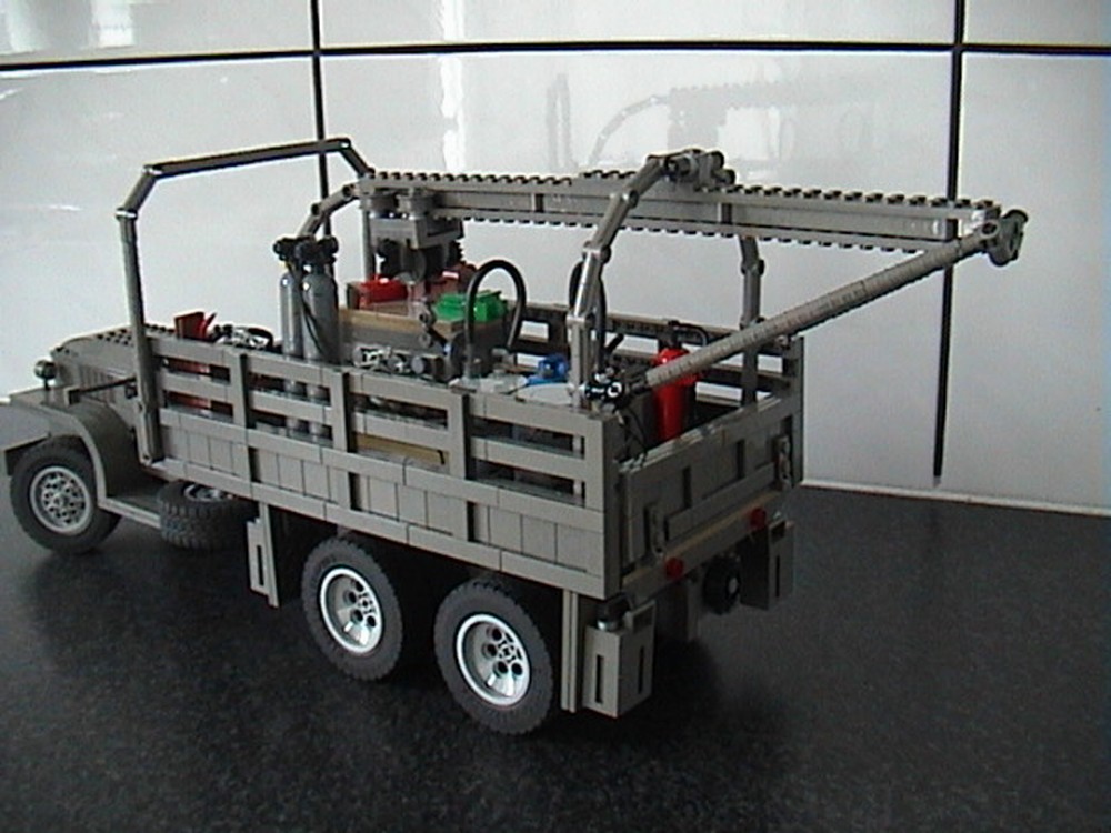 LEGO MOC GMC CCKW 353 Wrecker Truck by Lucky-Ramses | Rebrickable ...