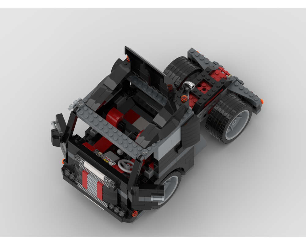 LEGO MOC 4896 Creator 3 in 1 - Truck by Zo-Lee | Rebrickable - Build ...