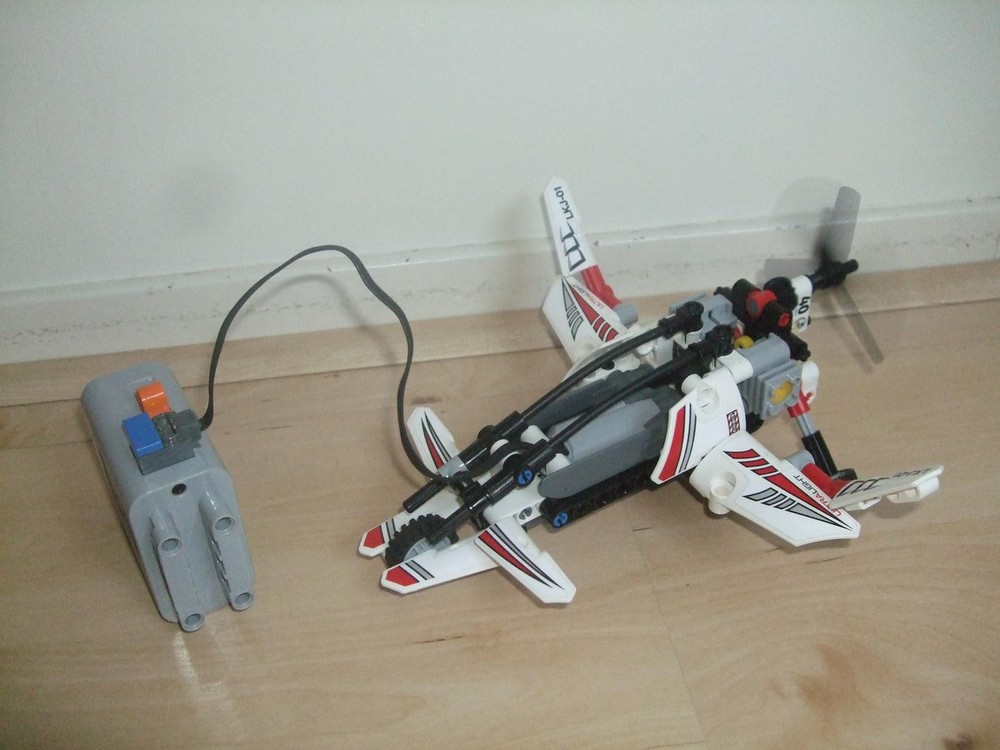 LEGO MOC Electric Ultralight Helicopter 42057 by Biehond | Rebrickable ...