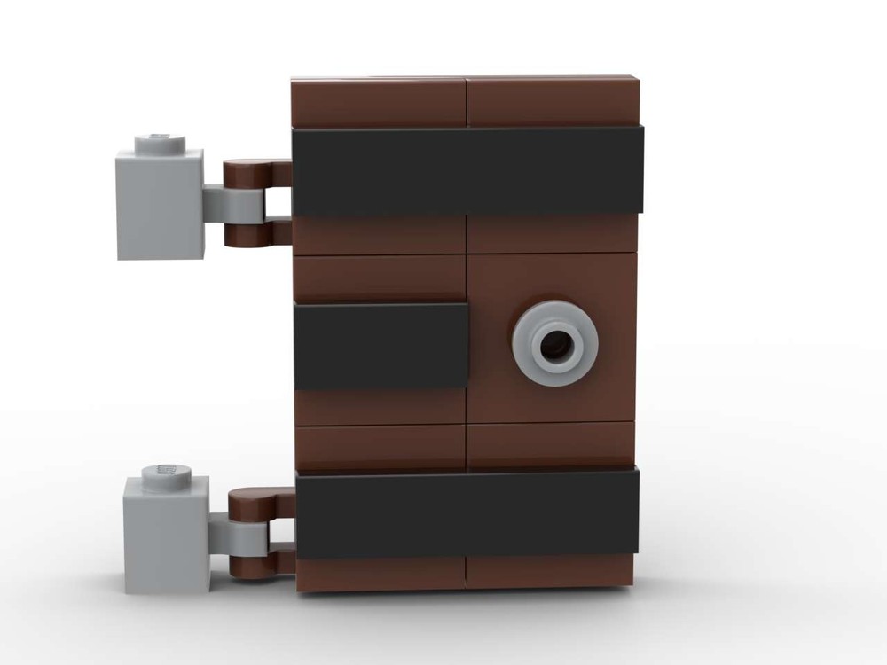 LEGO MOC Minecraft Spruce Door by bookworm12 | Rebrickable - Build with ...