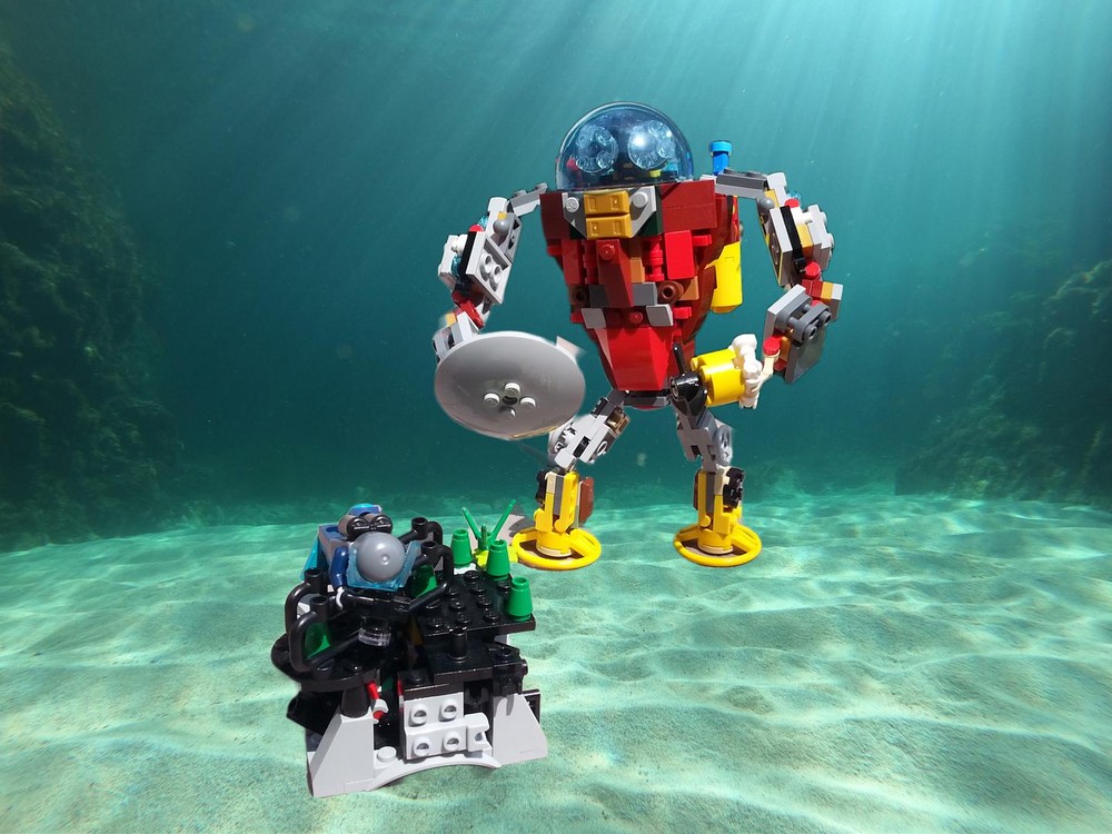 LEGO MOC Undersea explorer mech by qbcrunch | Rebrickable - Build with LEGO