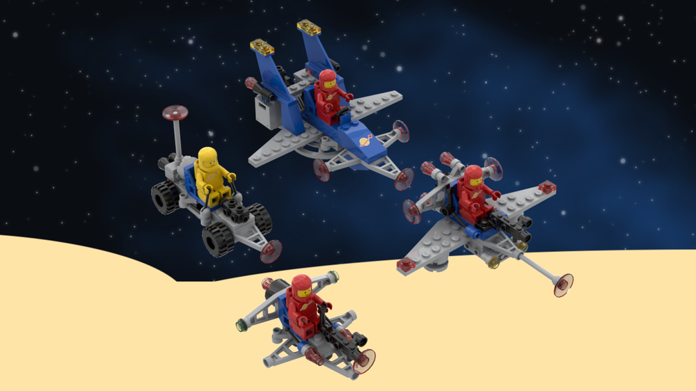 LEGO MOC-152778 Classic Space Reimagined: Collection 3 - Space Vehicles ...