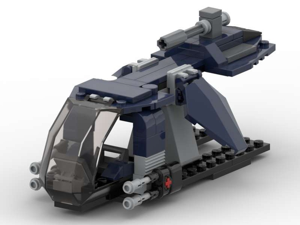 LEGO MOC Imperial Dropship by TheEvilCactus | Rebrickable - Build with LEGO