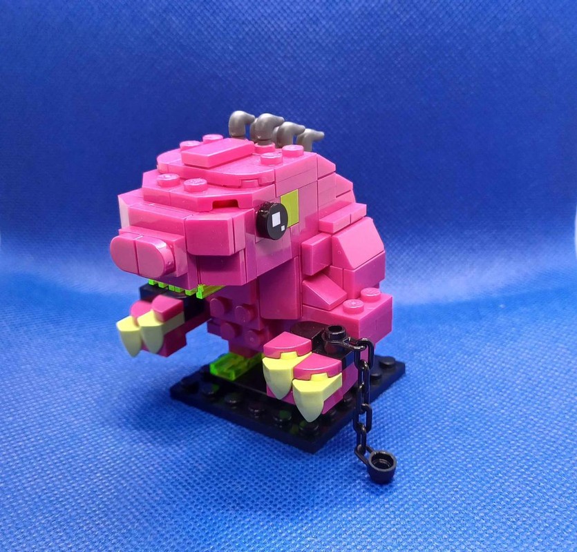 LEGO MOC Risk of Rain 2- Acrid Brickheadz by Penguins and plastic ...