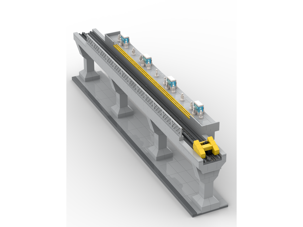 LEGO MOC High-Speed Train Station by J.Mods.Bricks | Rebrickable ...