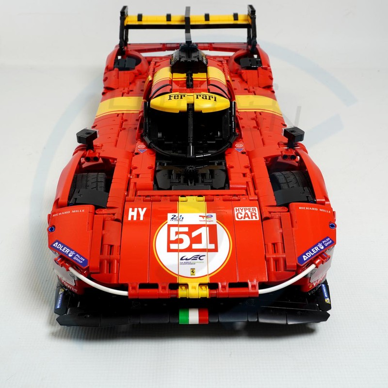 LEGO MOC Ferrari Hypercar 499P (incl. 2023 and 2024 winning cars) 1:8 ...