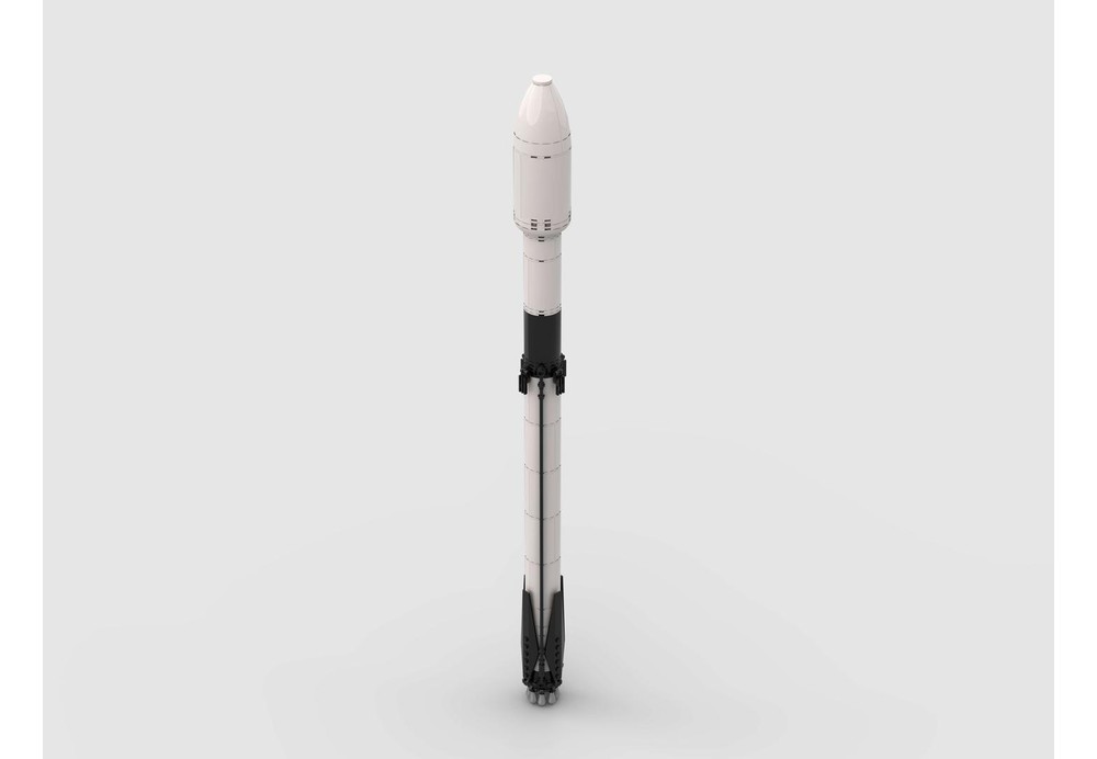 LEGO MOC SpaceX Falcon 9 with payload by LooneyBricks | Rebrickable ...