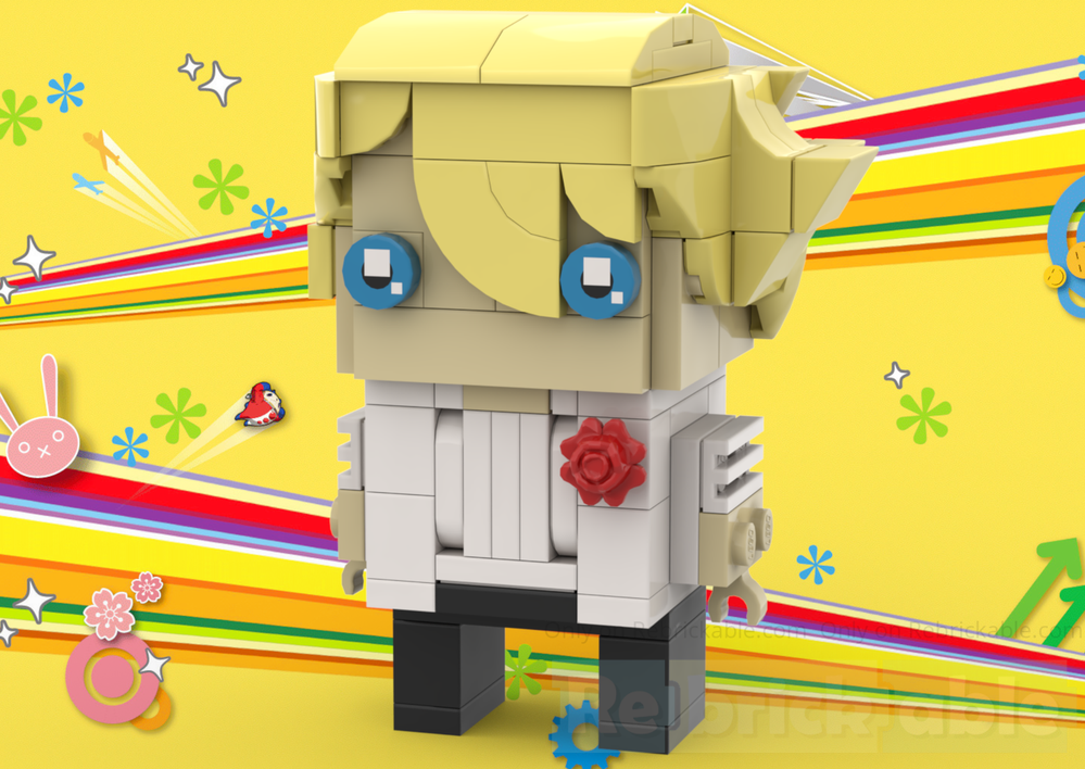 LEGO MOC Persona 4 Human Teddie BrickHead by goldengamer72 ...
