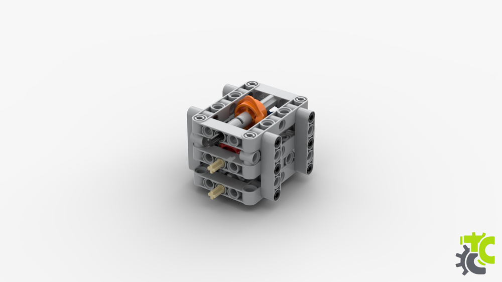 LEGO MOC Compact 2-Speed Gearbox (T-0001) by Tritras-Creations ...