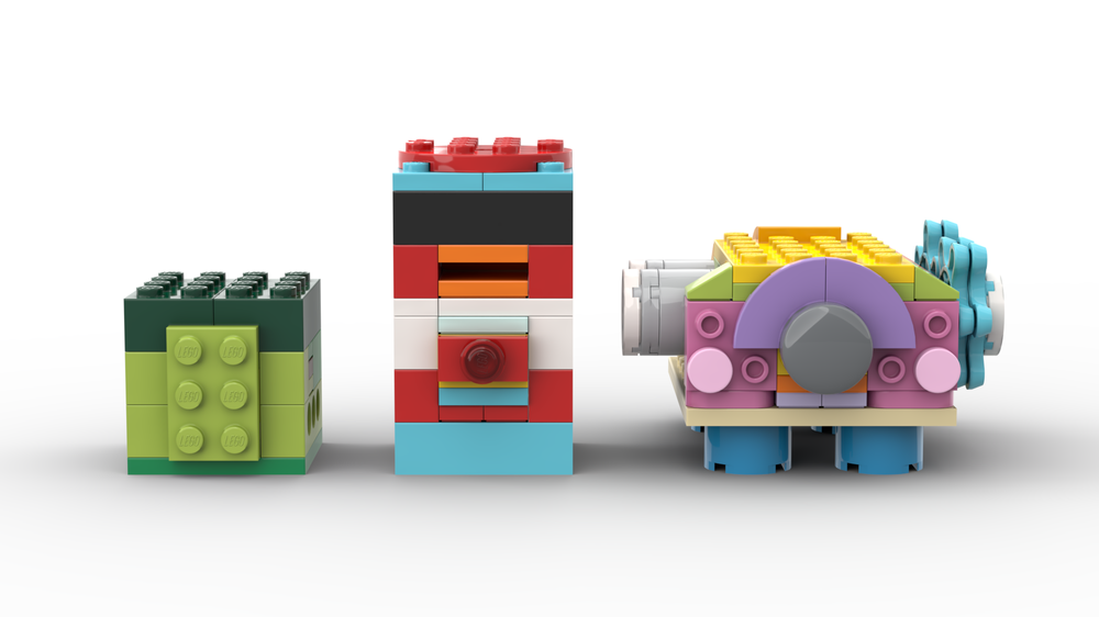 LEGO MOC 11019 3 Safes by Lenarex | Rebrickable - Build with LEGO