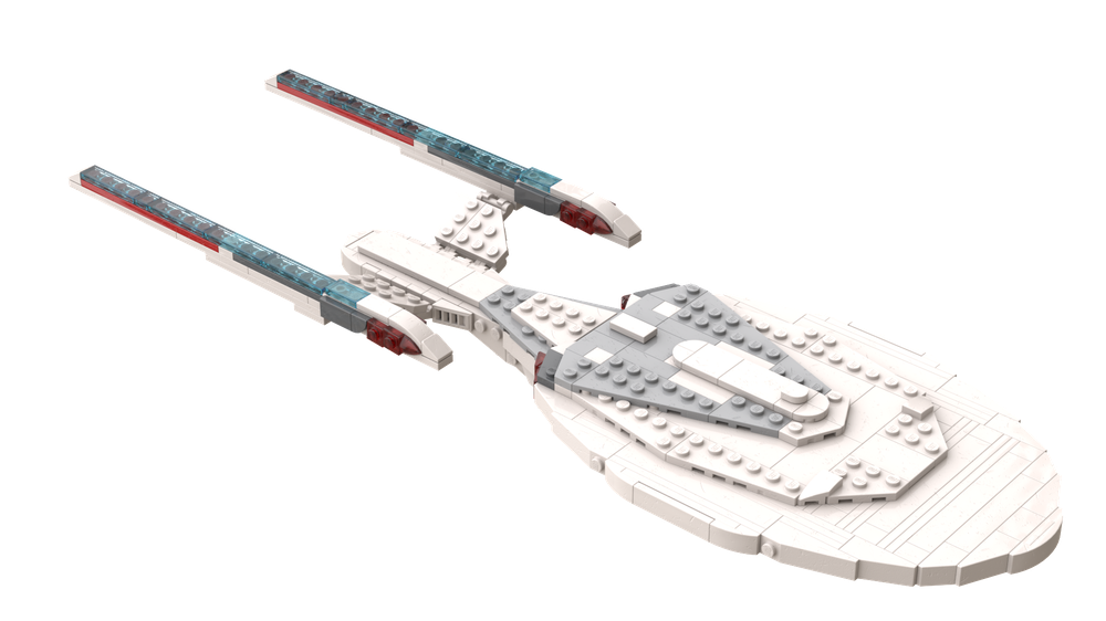 Lego Moc Uss Enterprise Bundle By Hyphencubed Rebrickable Build