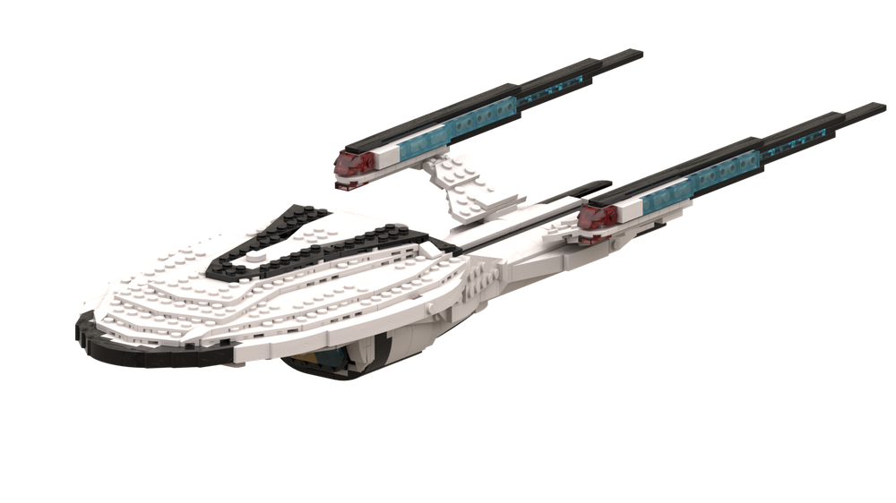Lego Moc Uss Enterprise Bundle By Hyphencubed Rebrickable Build