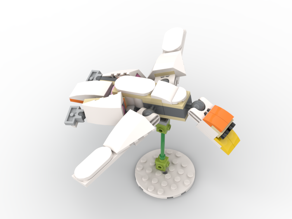 LEGO MOC Silly Goose by GrandpaBricks | Rebrickable - Build with LEGO