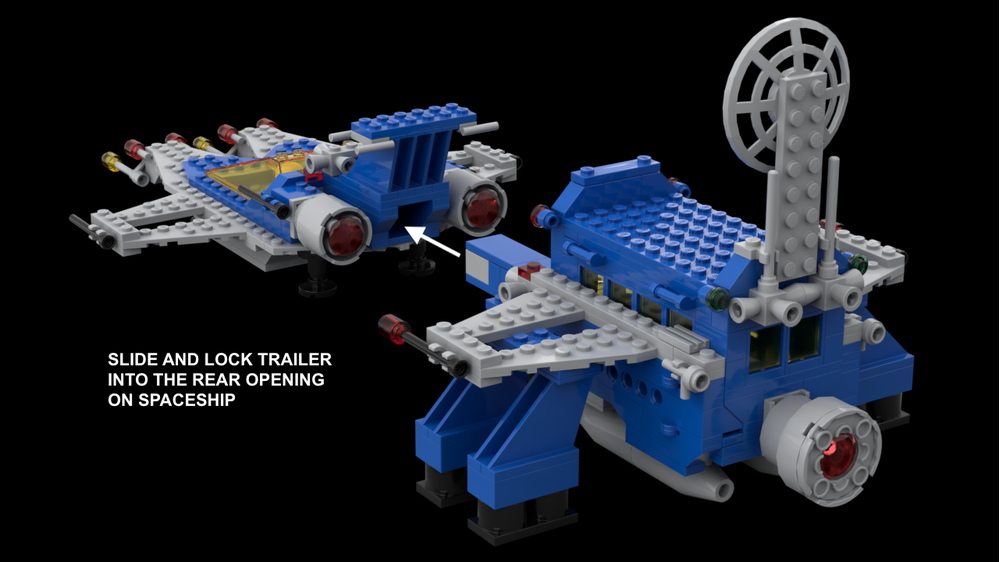 LEGO MOC Classic Space Reimagined: Galaxy Commander 6980 by watson.lego ...