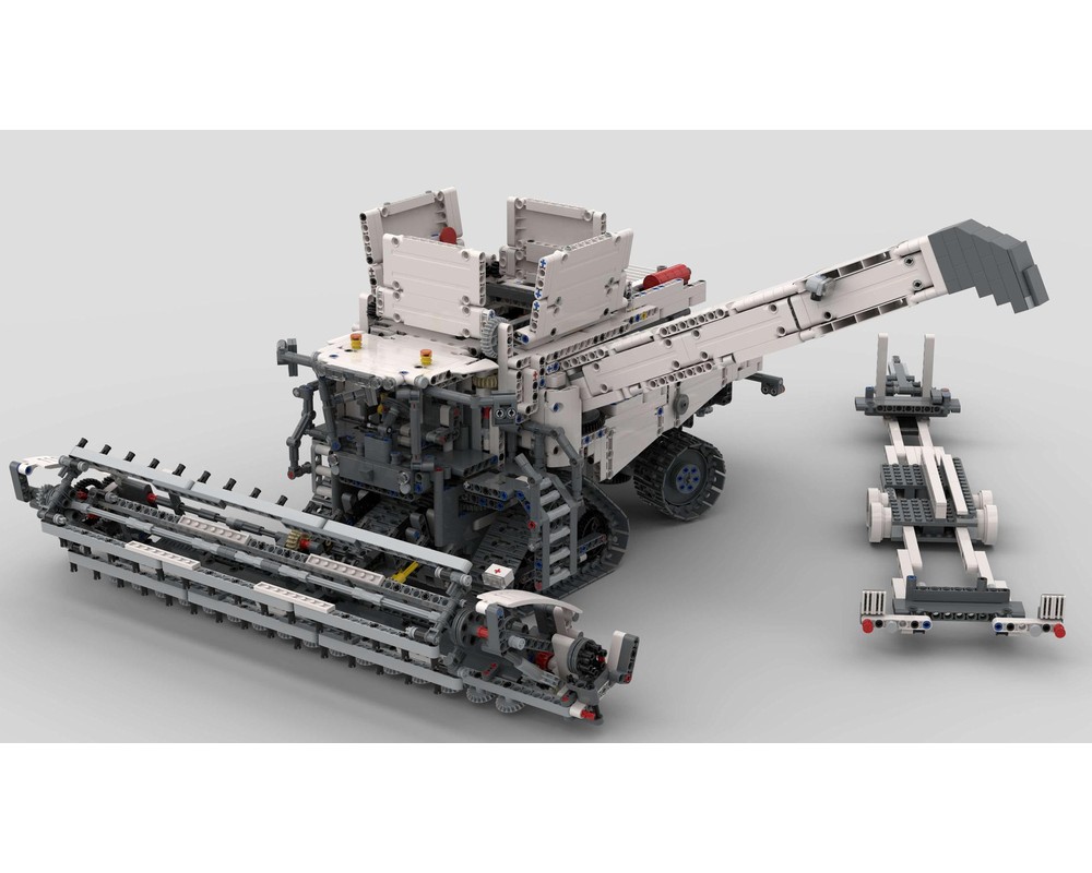 LEGO MOC Harvest Pack 42100 Combine Harvester and 42114 John Deere 9620 ...