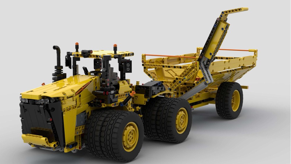 LEGO MOC Harvest Pack 42100 Combine Harvester and 42114 John Deere 9620 ...